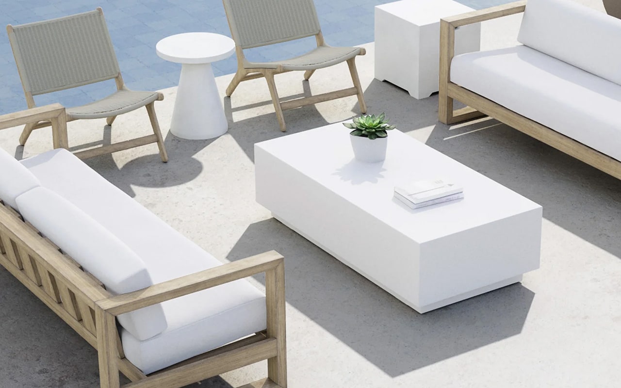 Coastal Teak Seating Group - Palm Beach Patio Furniture